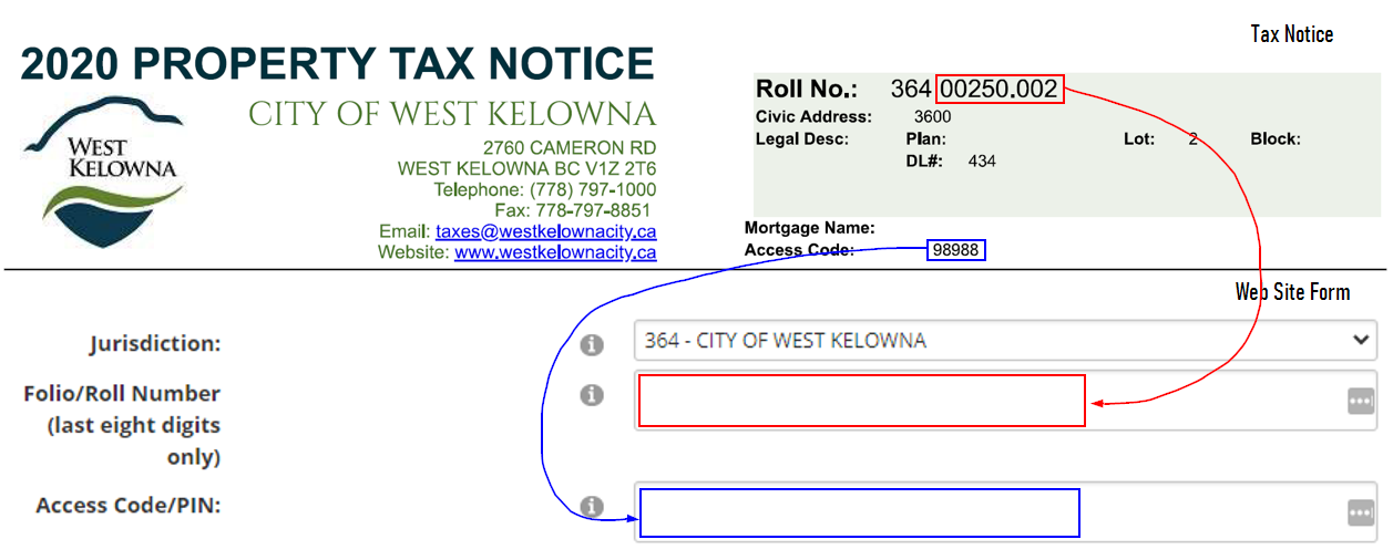 City of West Kelowna > Property Tax